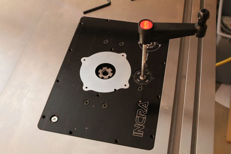 SawStop built in router table - AstroSteve's Woodworking